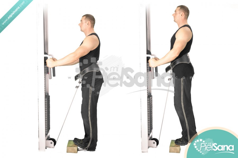 Cable Calf Raise